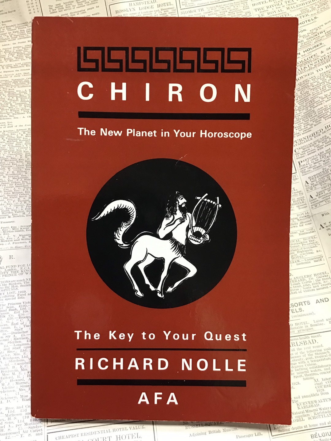 Vintage Chiron Astrology Book by Richard Nolle, 1986 Paperback - Etsy