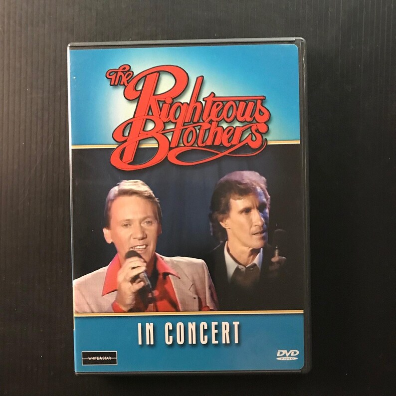 The Righteous Brothers DVD 1990 in Concert Bill Medley Bobby Hatfield ...
