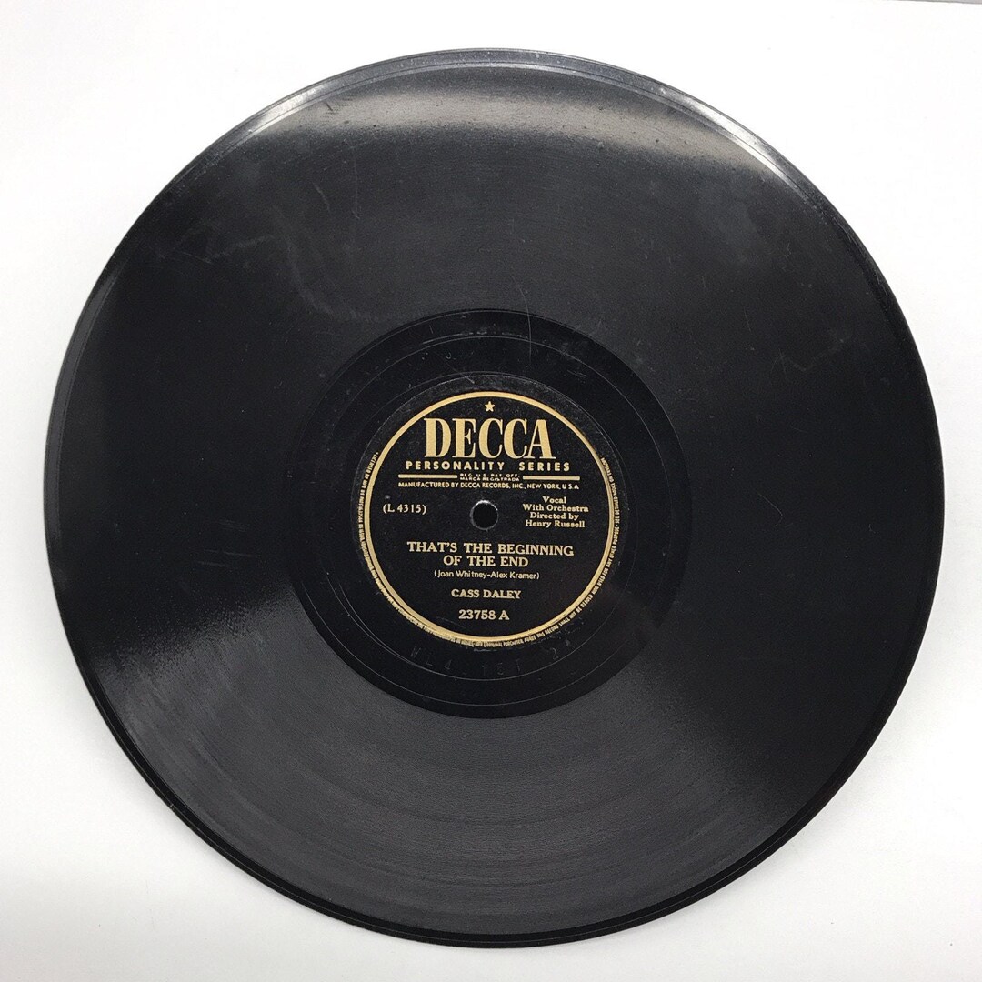 Cass Daley~that's the Beginning of the End~mama's Gone Goodbye~1946 ...