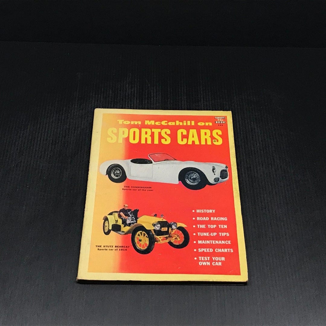 Tom Mccahill on Sports Cars 1951 Fawcett Book Illustrated - Etsy