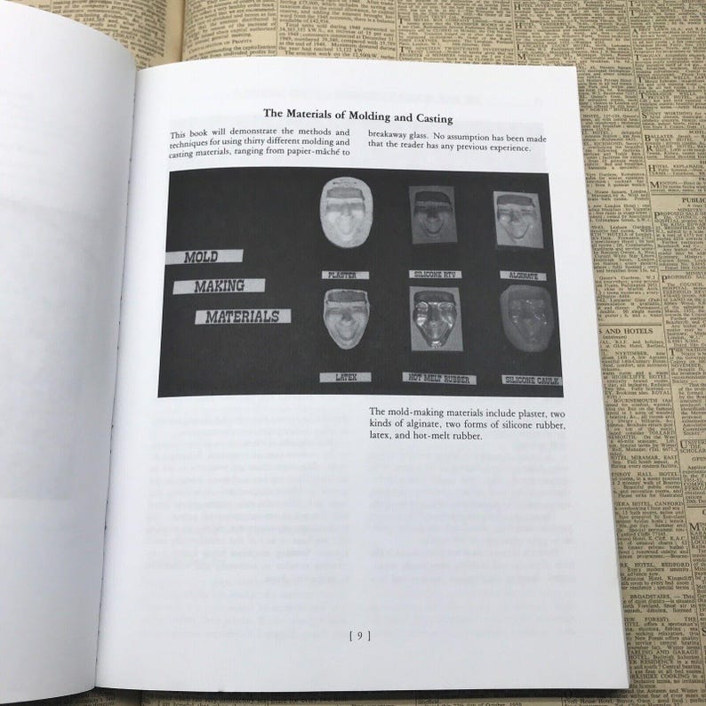 Prop Builder's Molding and Casting Handbook by Thurston James 1989 - Etsy