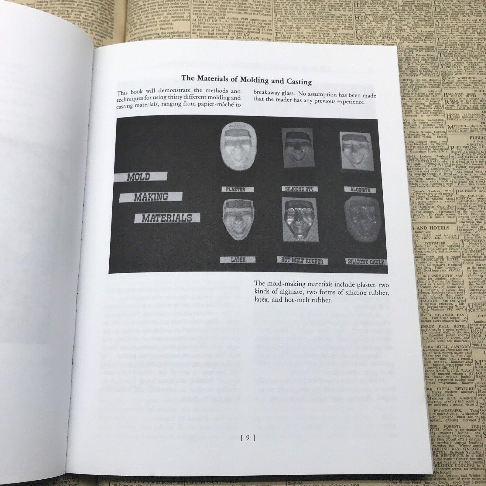 Prop Builder's Molding and Casting Handbook by Thurston James 1989 - Etsy