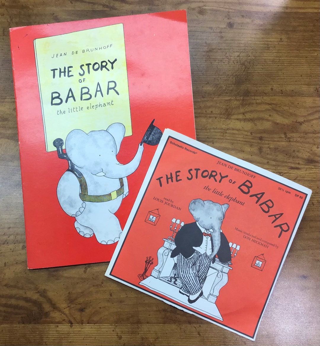The Story of Babar by Jean De Brunhoff, 1961 Vtg Children’s Story ...
