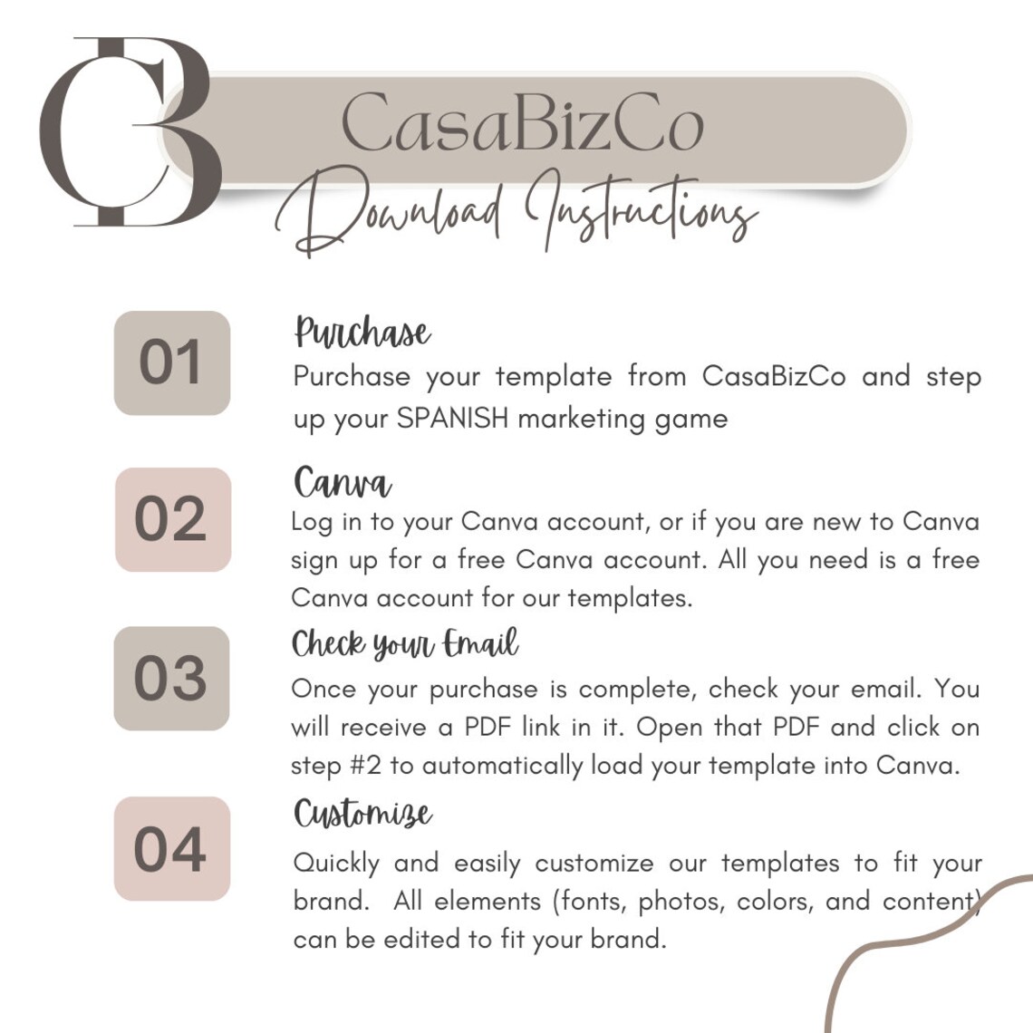 Spanish Home Buyers Guide for Real Estate Marketing - Etsy