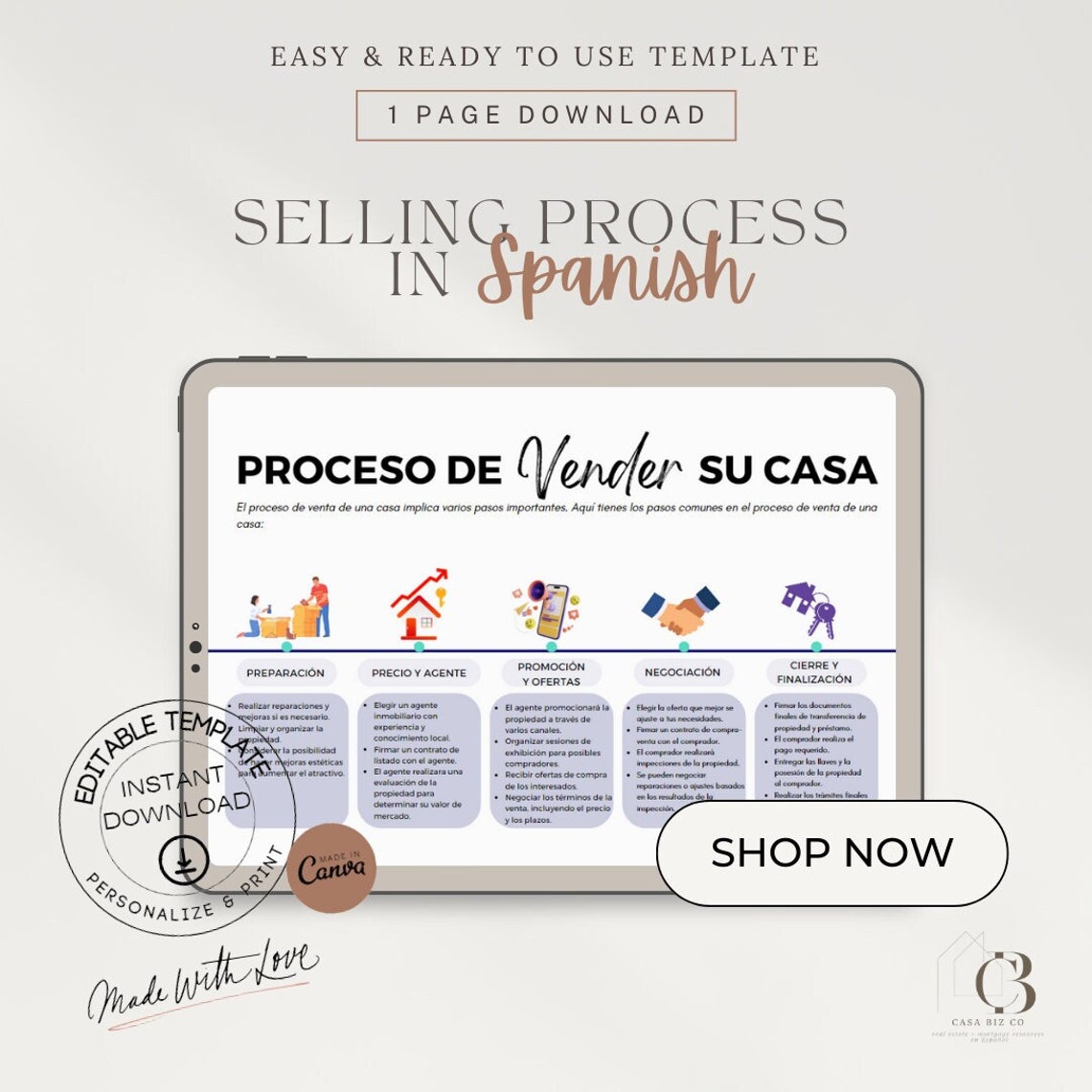Seller Roadmap in Spanish, Como Vender Su Casa En Español, Seller ...
