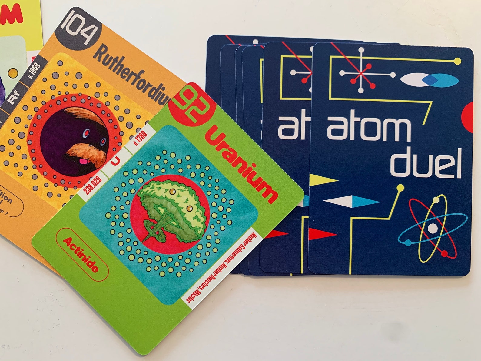 Atom Duel: the Periodic Table Card Deck | Etsy