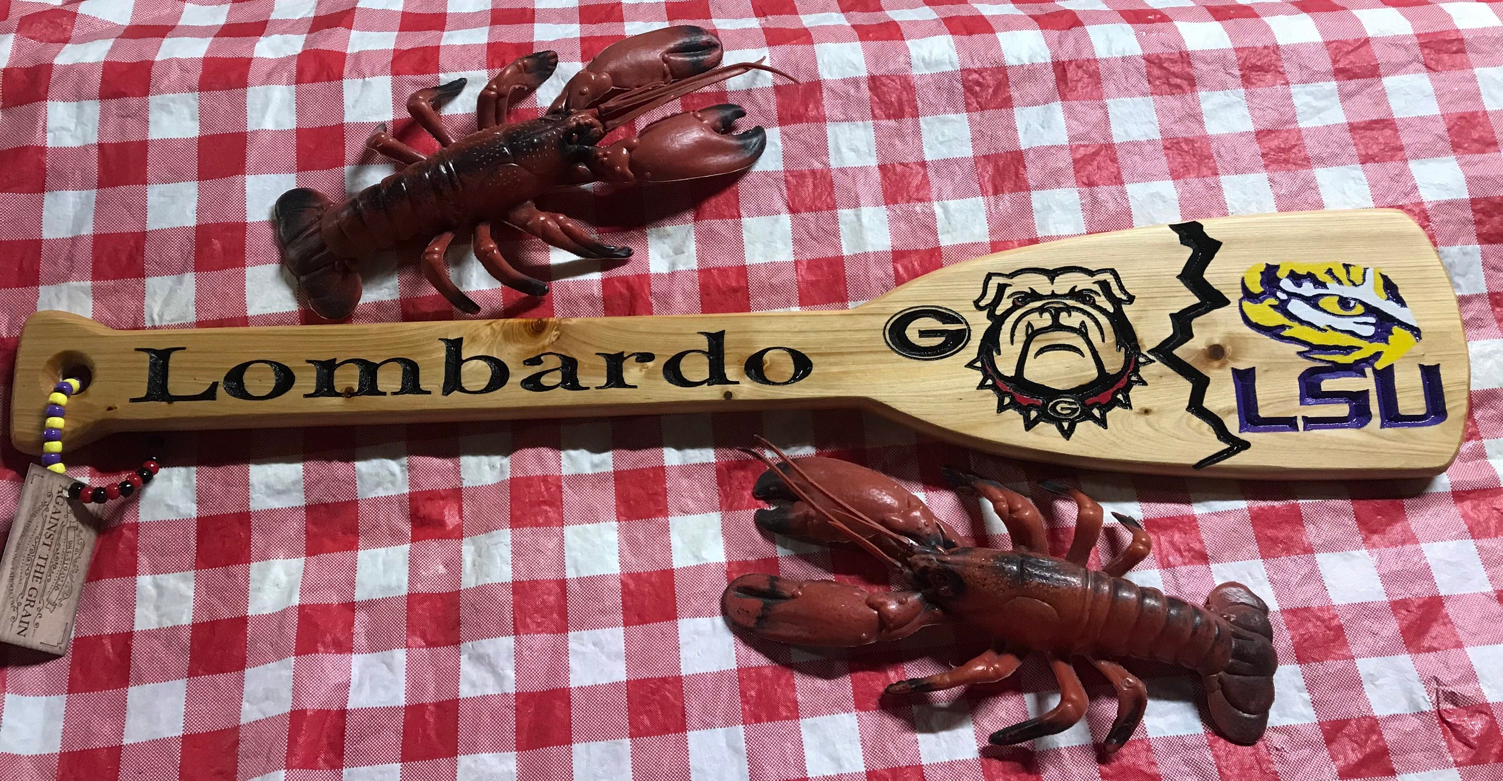 Custom Crawfish Paddles - Etsy