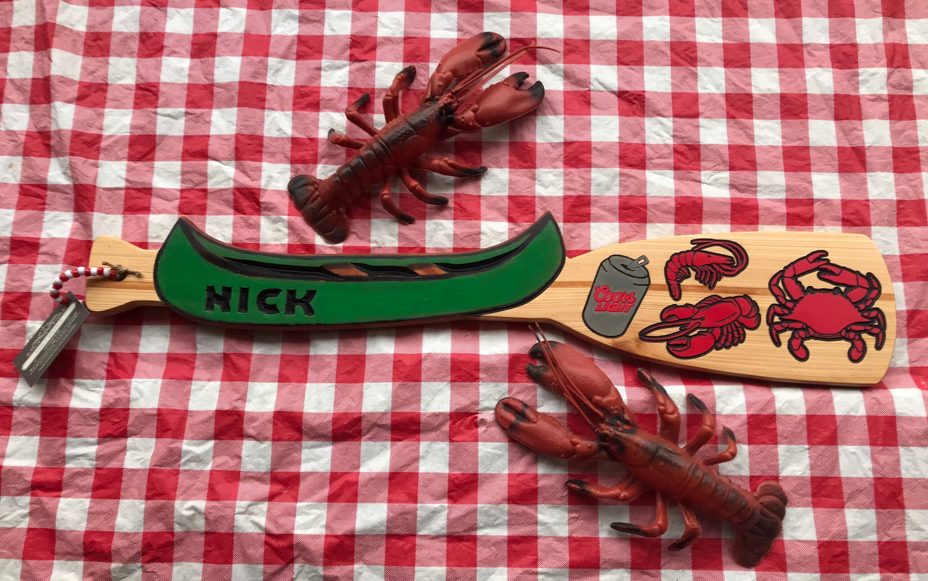 Custom Crawfish Paddles - Etsy