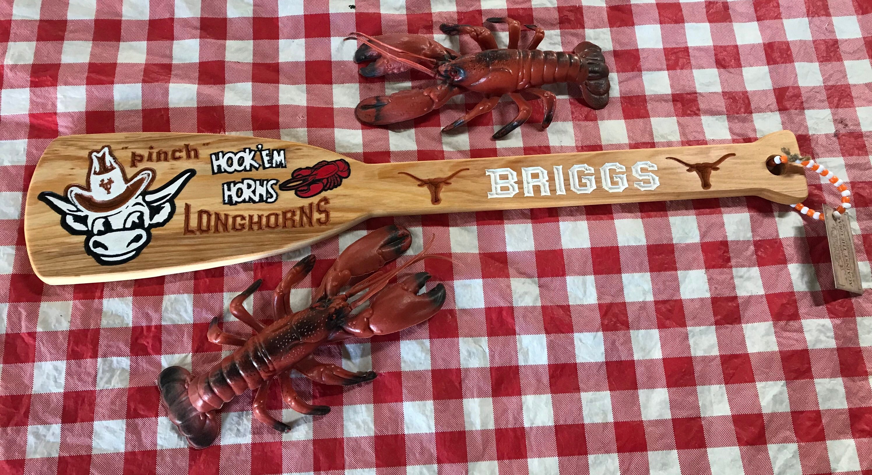 Custom Crawfish Paddles - Etsy