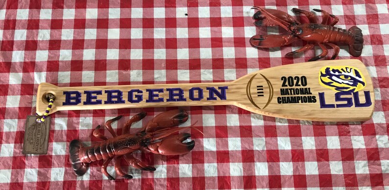 Custom Crawfish Paddles - Etsy