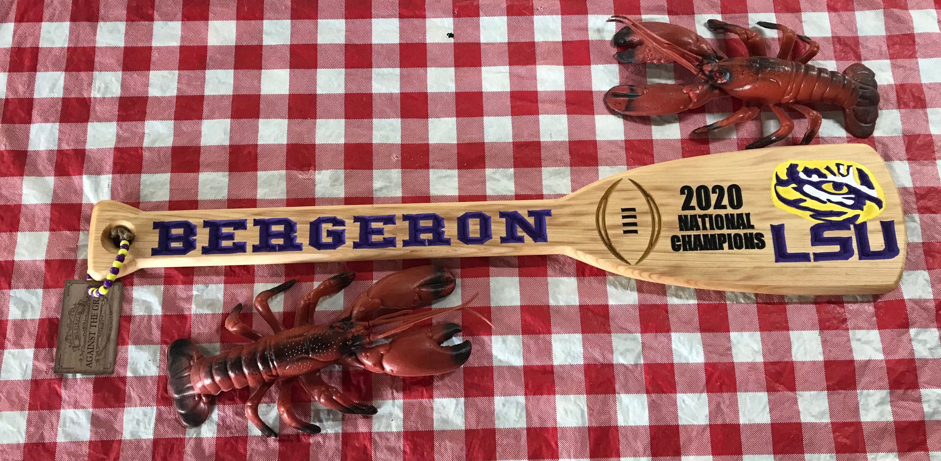 Custom Crawfish Paddles - Etsy