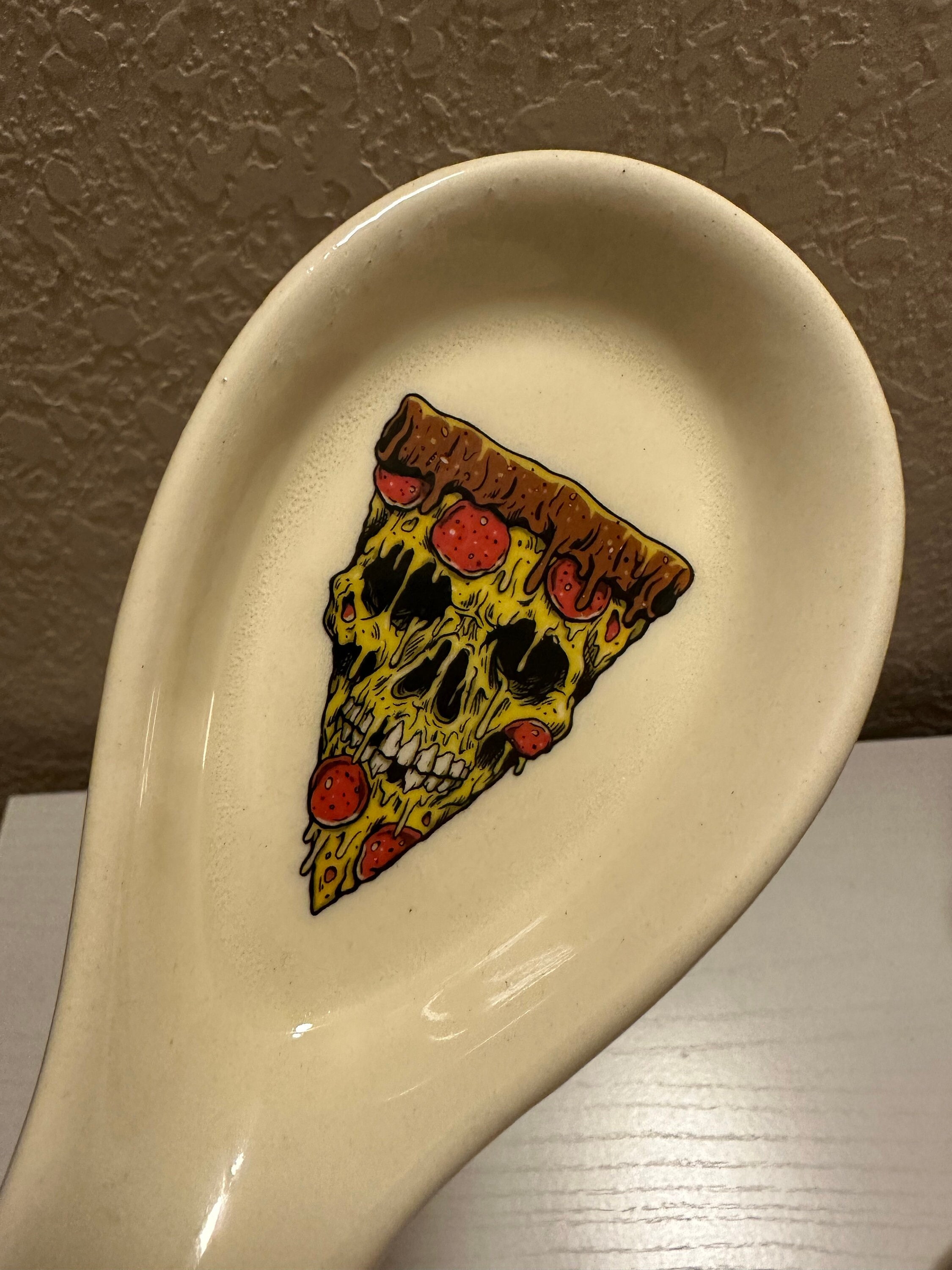 Ceramic Plate and Spoon Rest Set - Etsy