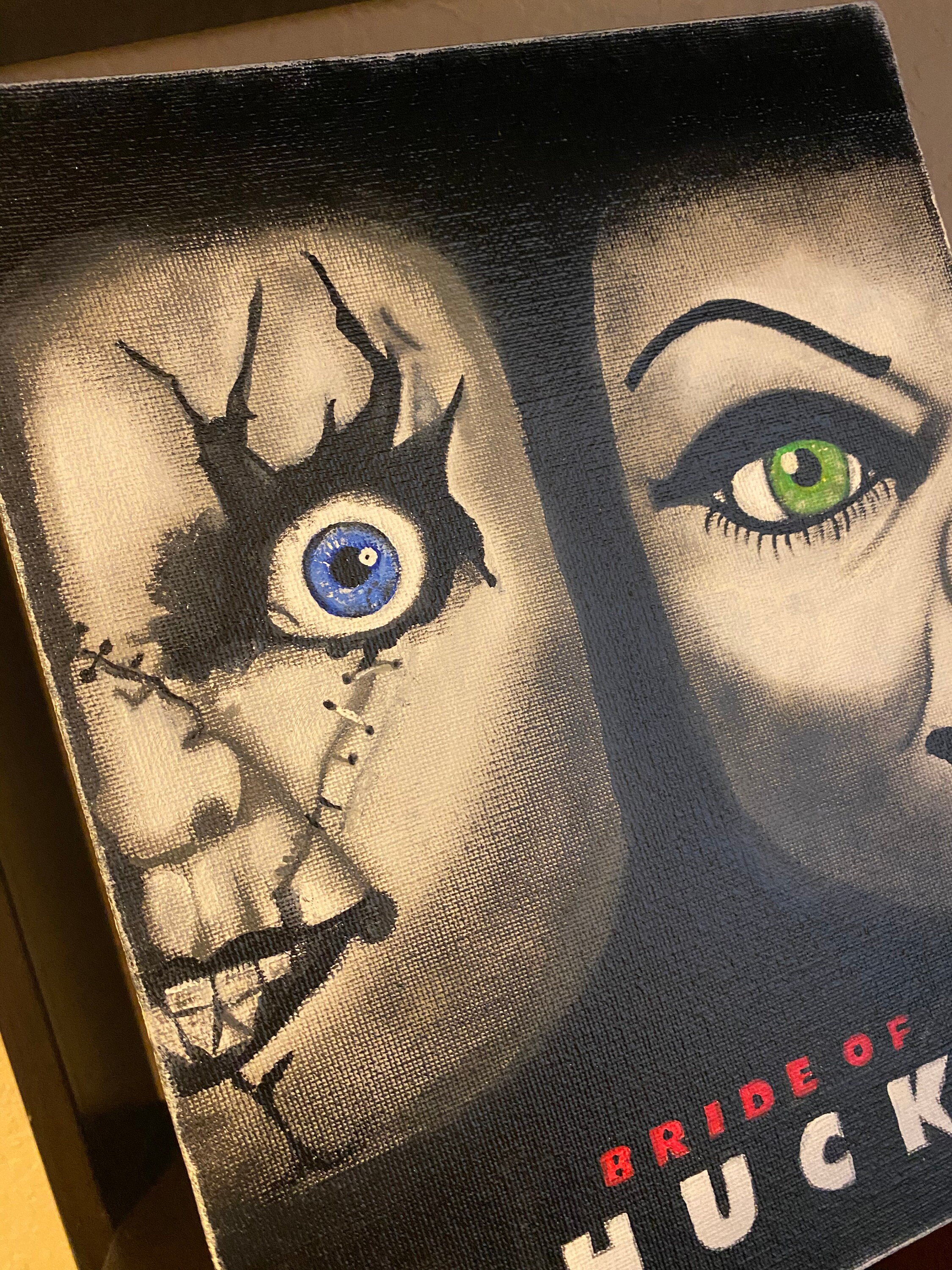 Bride of Chucky 8X10 Canvas Painting - Etsy