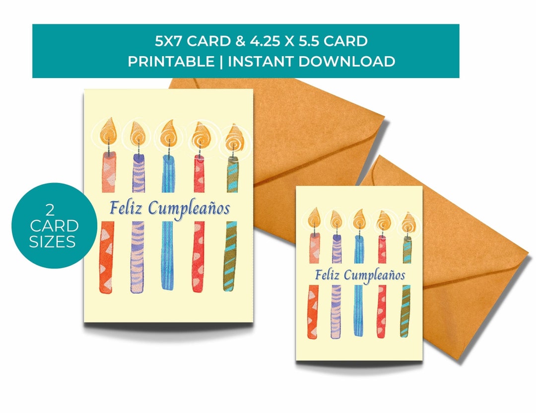 Feliz Cumpleaños | SPANISH Happy Birthday Card | Mexican Birthday ...