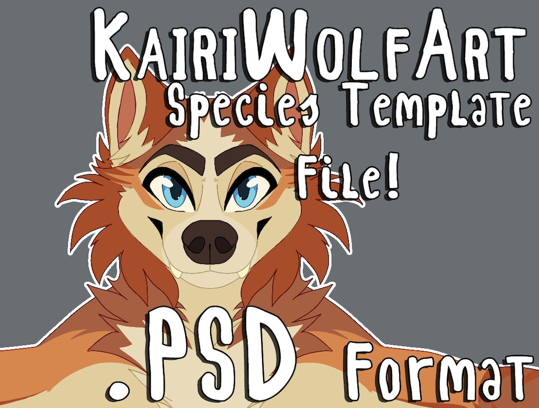 SPECIES TEMPLATE: Digigrade PSD File / Digital Download - Etsy