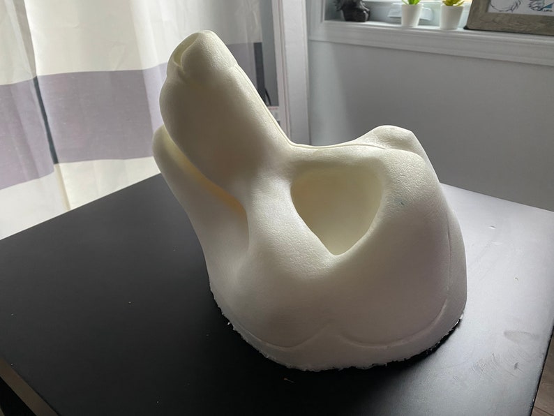FURSUIT HEAD Toony Fox Foam Base | Etsy