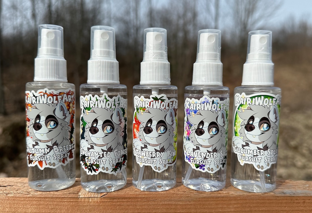 FURSUIT SPRAYS - Fruity & Earthy Scents 2oz Sealed Bottles - Etsy