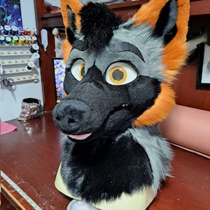 FURSUIT HEAD Toony Fox Foam Base - Etsy