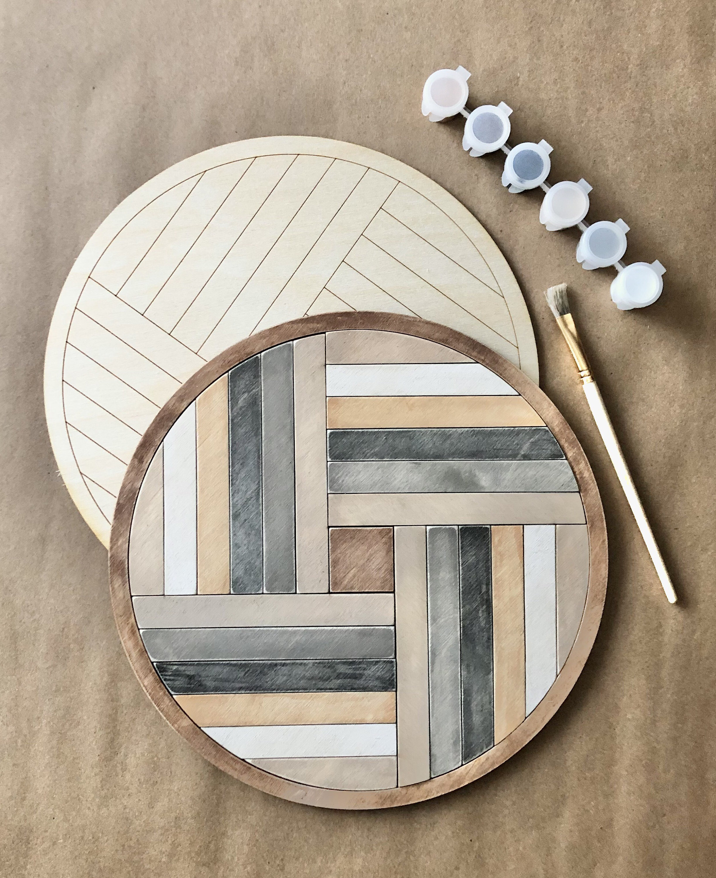 DIY Kit-diy Craft Kit. DIY Your Own Wooden Mosaic and Choose Your Own ...