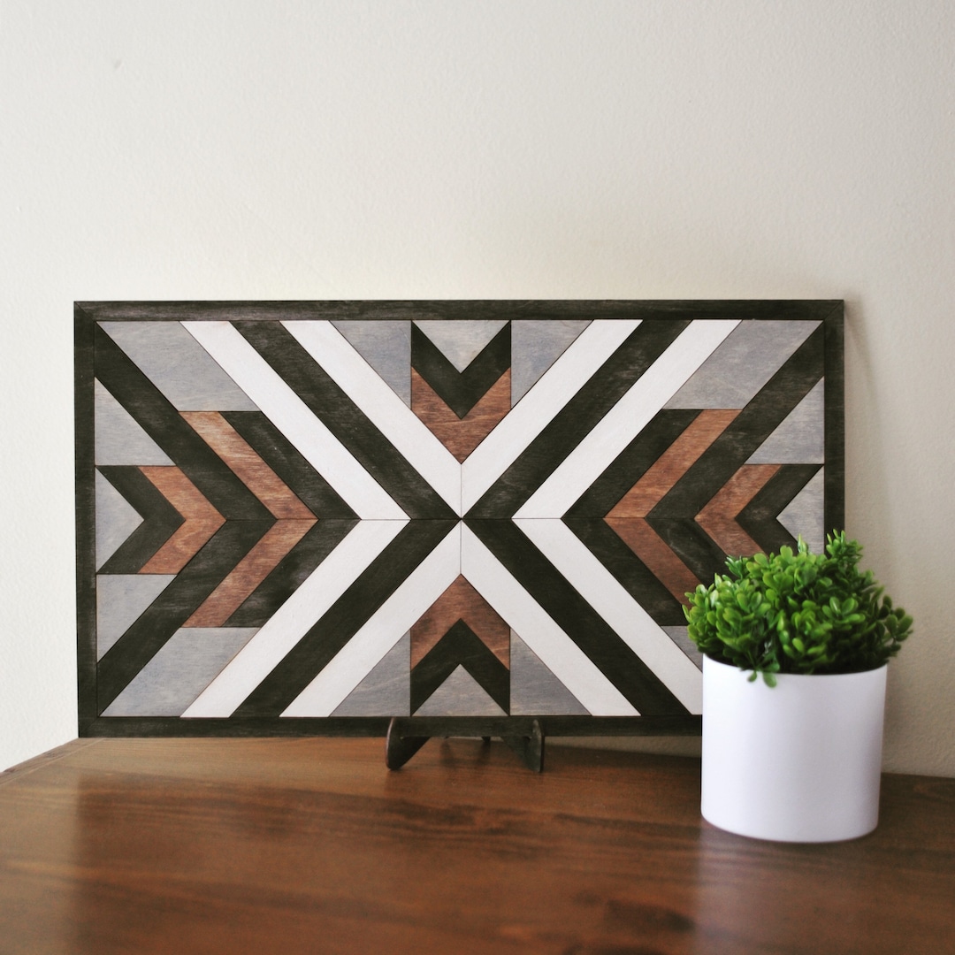 DIY Kit, DIY Wooden Mosaic Craft Kit, Barn Quilt Paint Kit, DIY Kit for ...