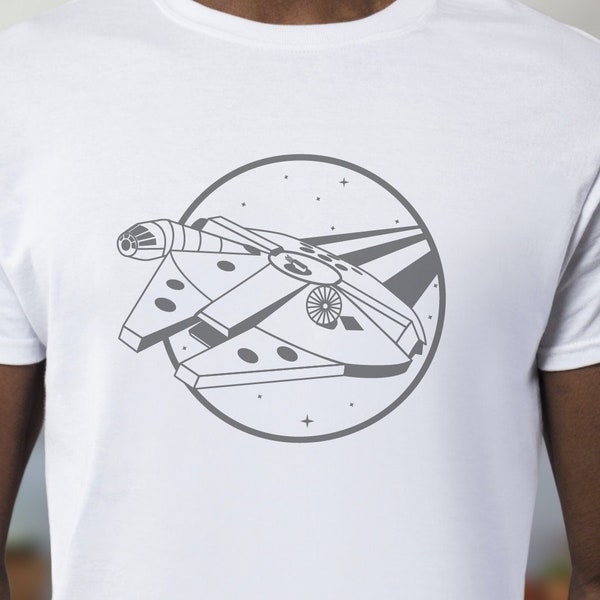 Millennium Falcon Svg - Etsy
