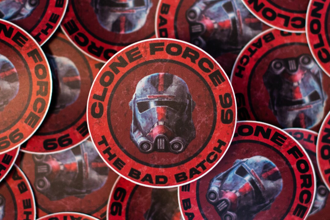 The Bad Batch Sticker | Star Wars Disney Laptop Stickers | Vinyl Decals ...
