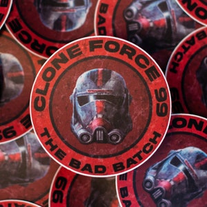The Bad Batch Sticker | Star Wars Disney Laptop Stickers | Vinyl Decals ...