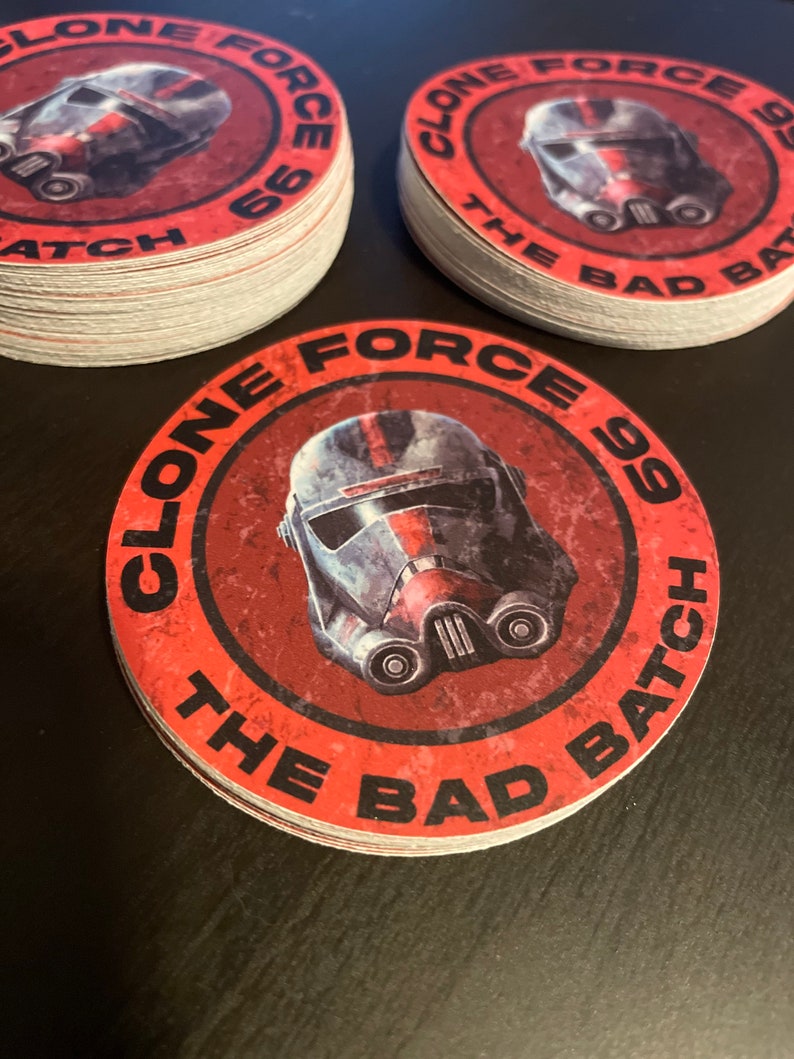 The Bad Batch Sticker Star Wars Disney Laptop Stickers - Etsy