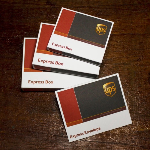 Mini Amazon Box Template Works on Cricut - Etsy