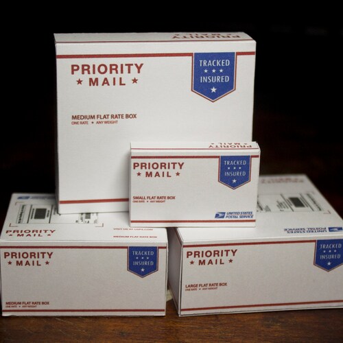 Mini Amazon Boxes & Envelopes Template Works on Cricut - Etsy