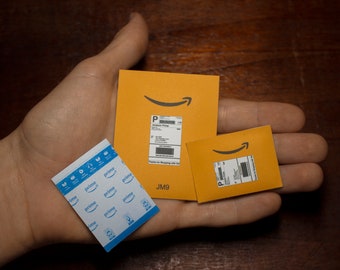 Mini Amazon Box Template Works on Cricut | Etsy