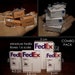 Mini Amazon, USPS & Fedex Boxes Template | Works on Cricut - Etsy