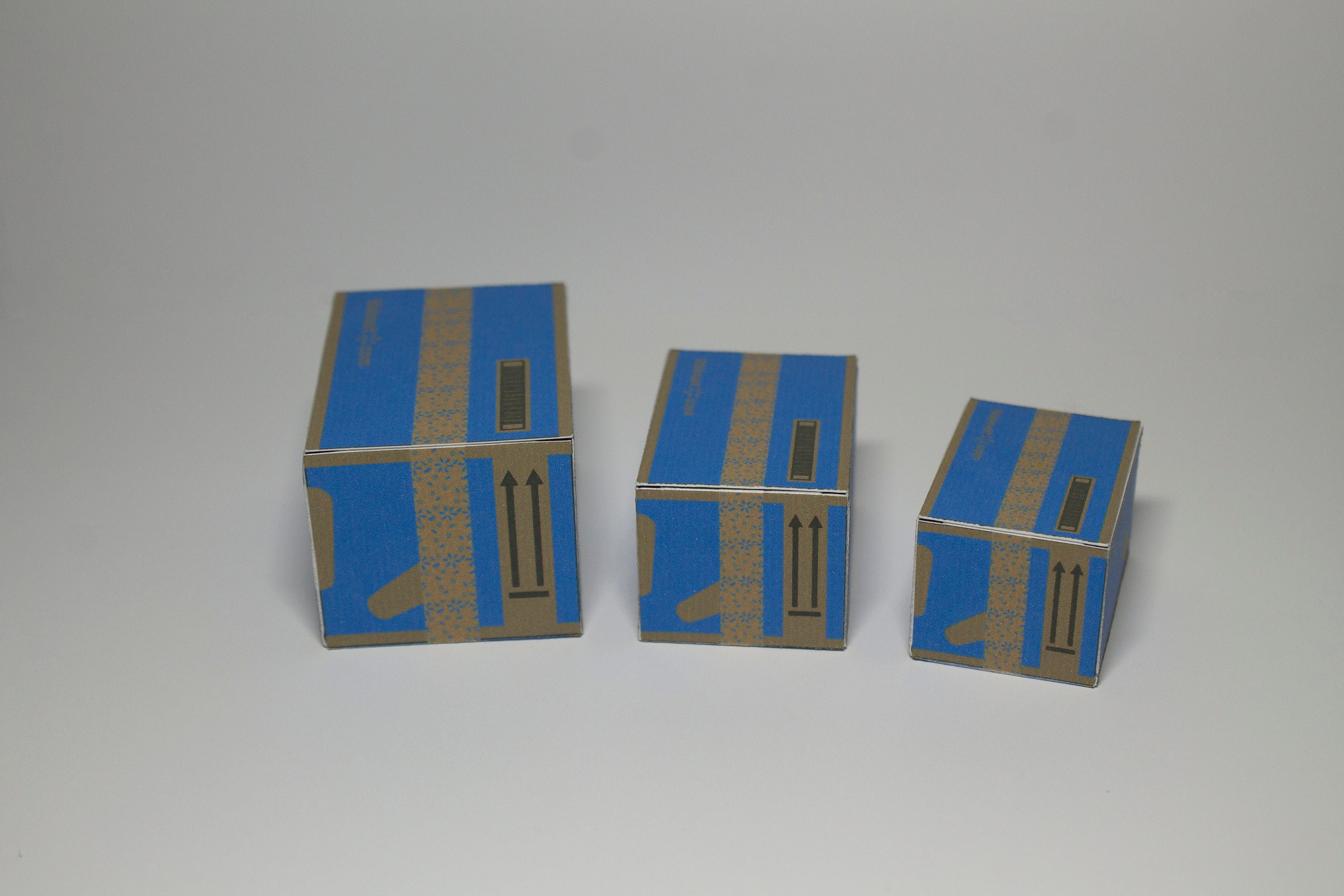 Mini Walmart Boxes Template Works on Cricut - Etsy