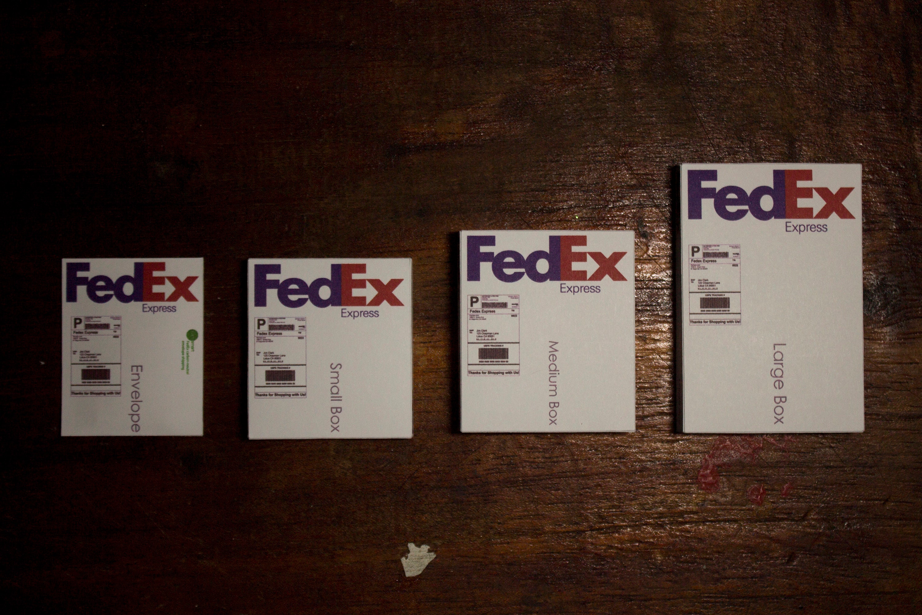 Mini Fedex Boxes Template | Works on Cricut - Etsy