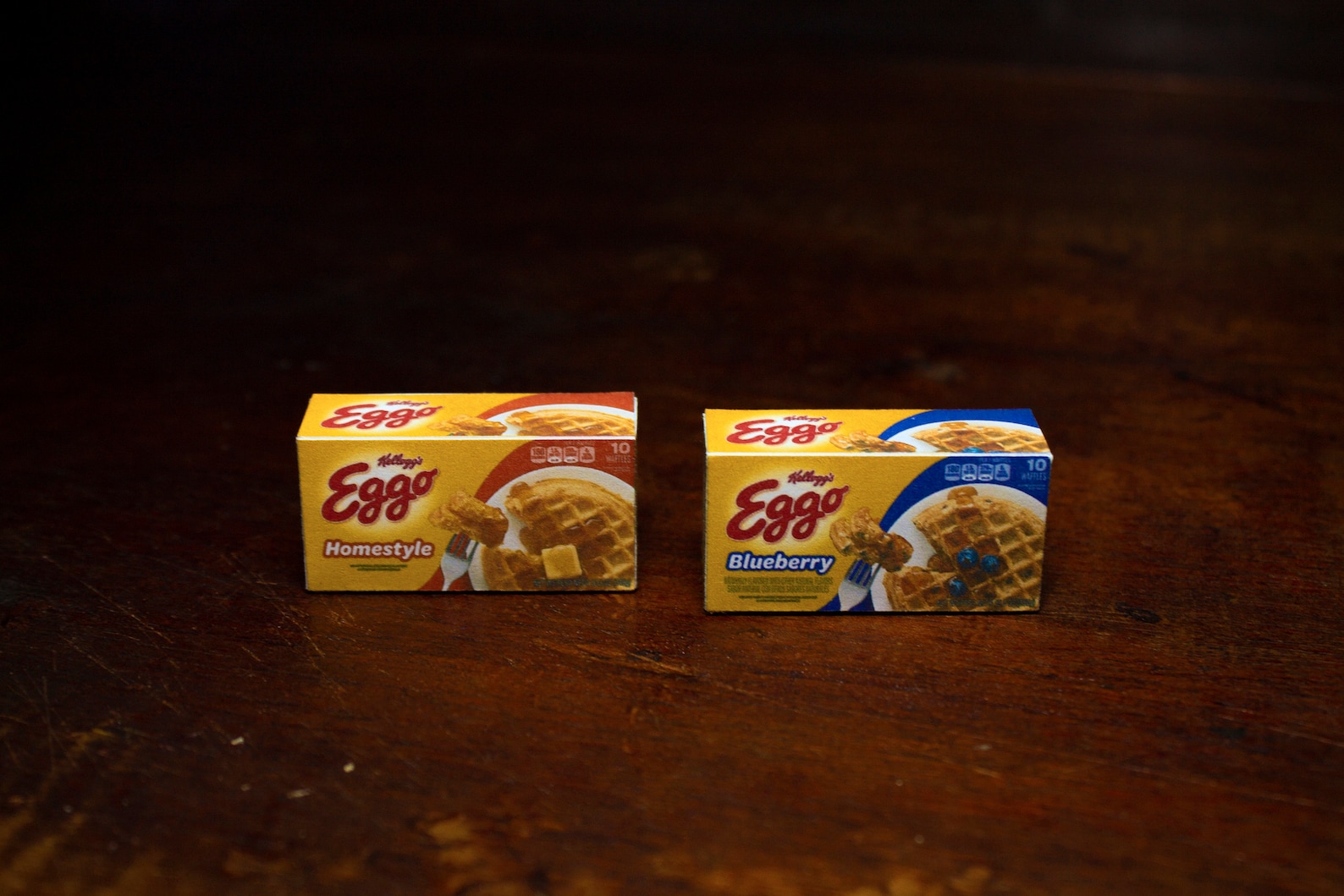 Mini Eggo Waffle Boxes Template | Works on Cricut - Etsy