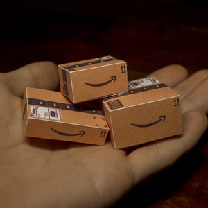 Mini Amazon Boxes & Envelopes Template | Works on Cricut - Etsy