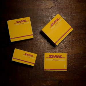 Mini DHL Boxes Template - Etsy España
