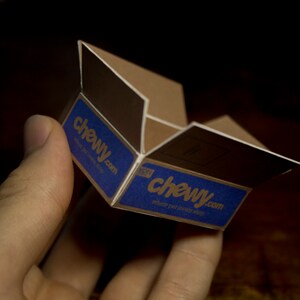 Mini Chewy Box Template - Etsy