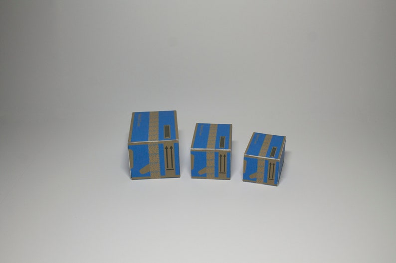 Mini Walmart Boxes Template | Works on Cricut - Etsy