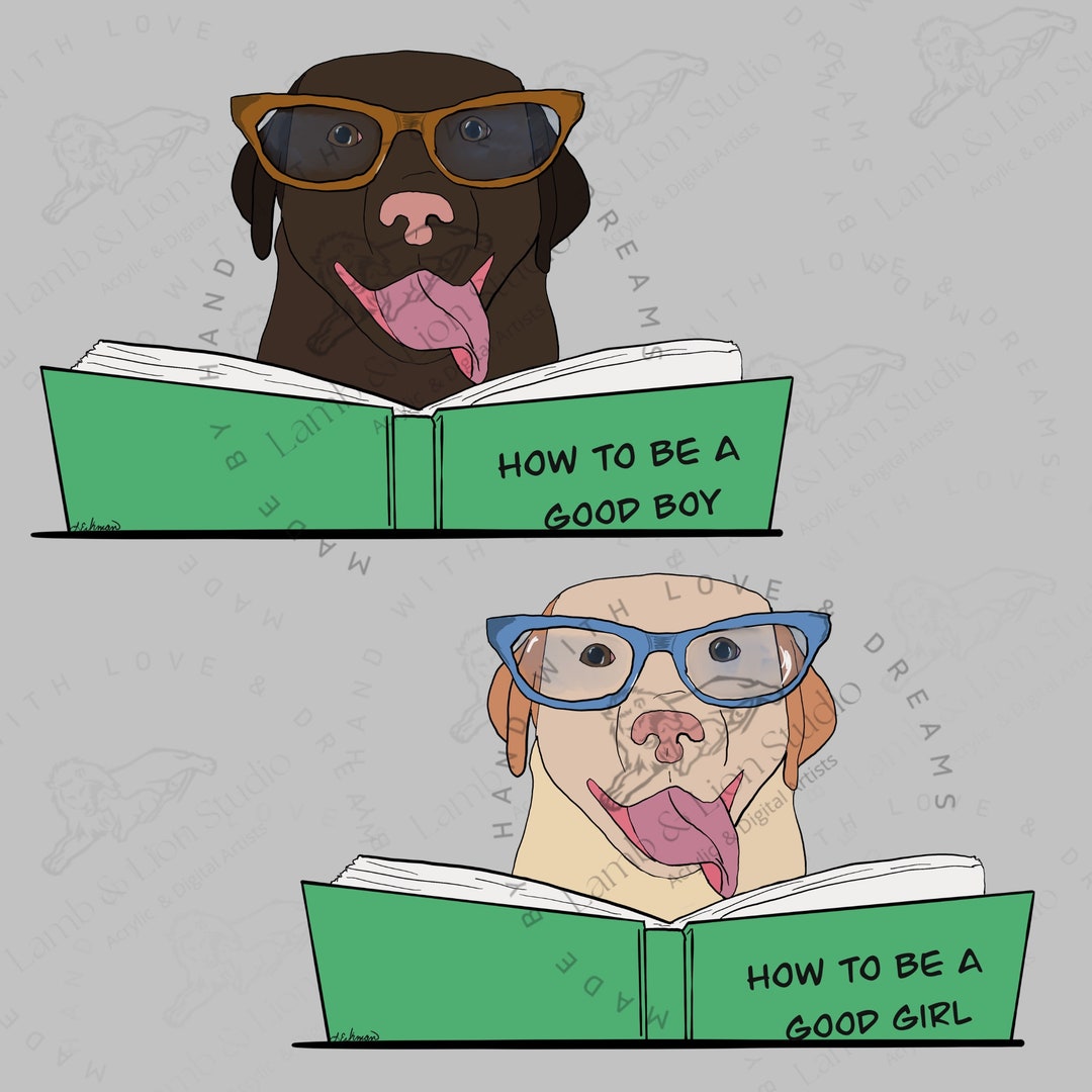 Good Boy Good Girl PNG Design Hand Drawn Sublimation PNG Digital ...