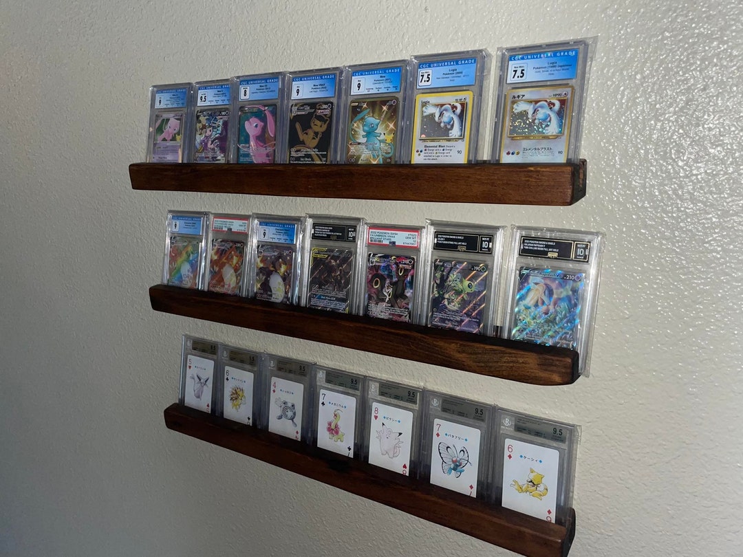 24 Inch Trading Card Shelves Pokemon, Magic, Yu-gi-oh, Basketball ...