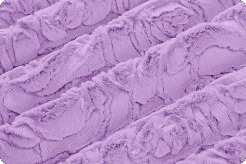 Demi Rose Bellflower Luxe Cuddle® by Shannon Fabrics 10mm Pile - Etsy