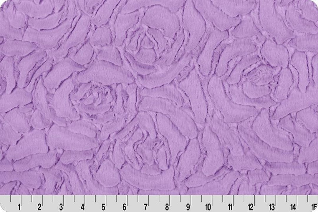 Demi Rose Bellflower Luxe Cuddle® by Shannon Fabrics 10mm Pile - Etsy