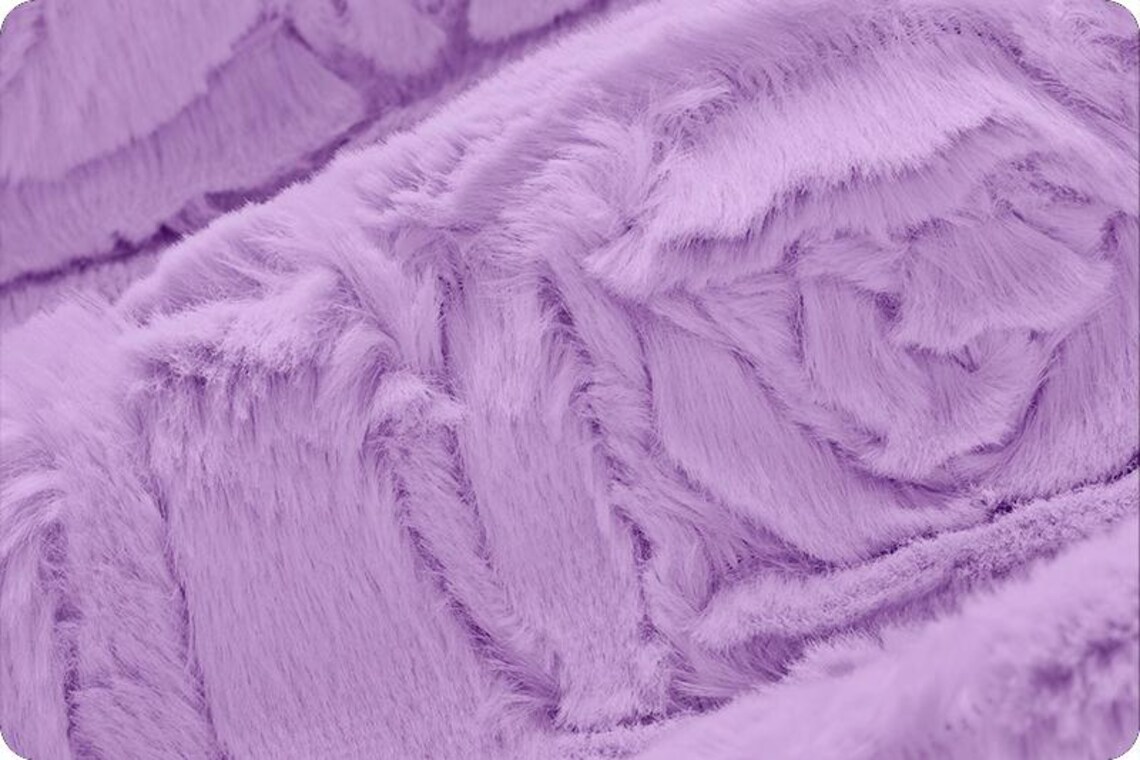 Demi Rose Bellflower Luxe Cuddle® by Shannon Fabrics 10mm Pile - Etsy