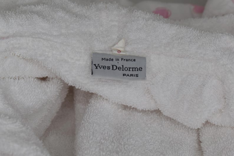 Yves Delorme Paris Pink Heart Robe - Etsy