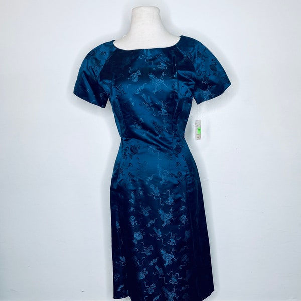 Blue Brocade - Etsy