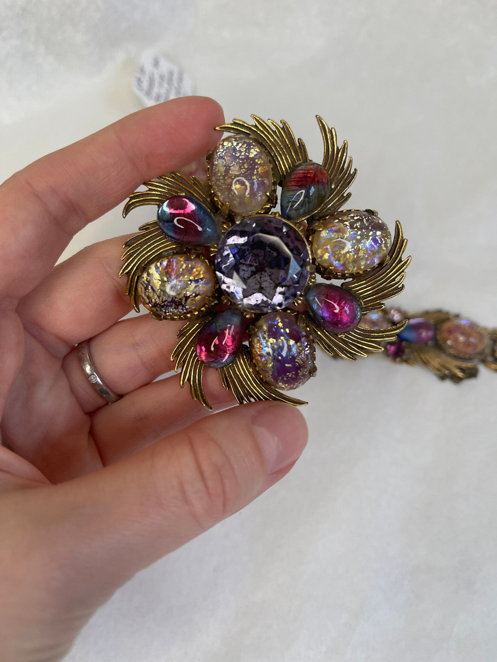 Florenza Dragon Breath 2 Pc Jewelry Set. - Etsy