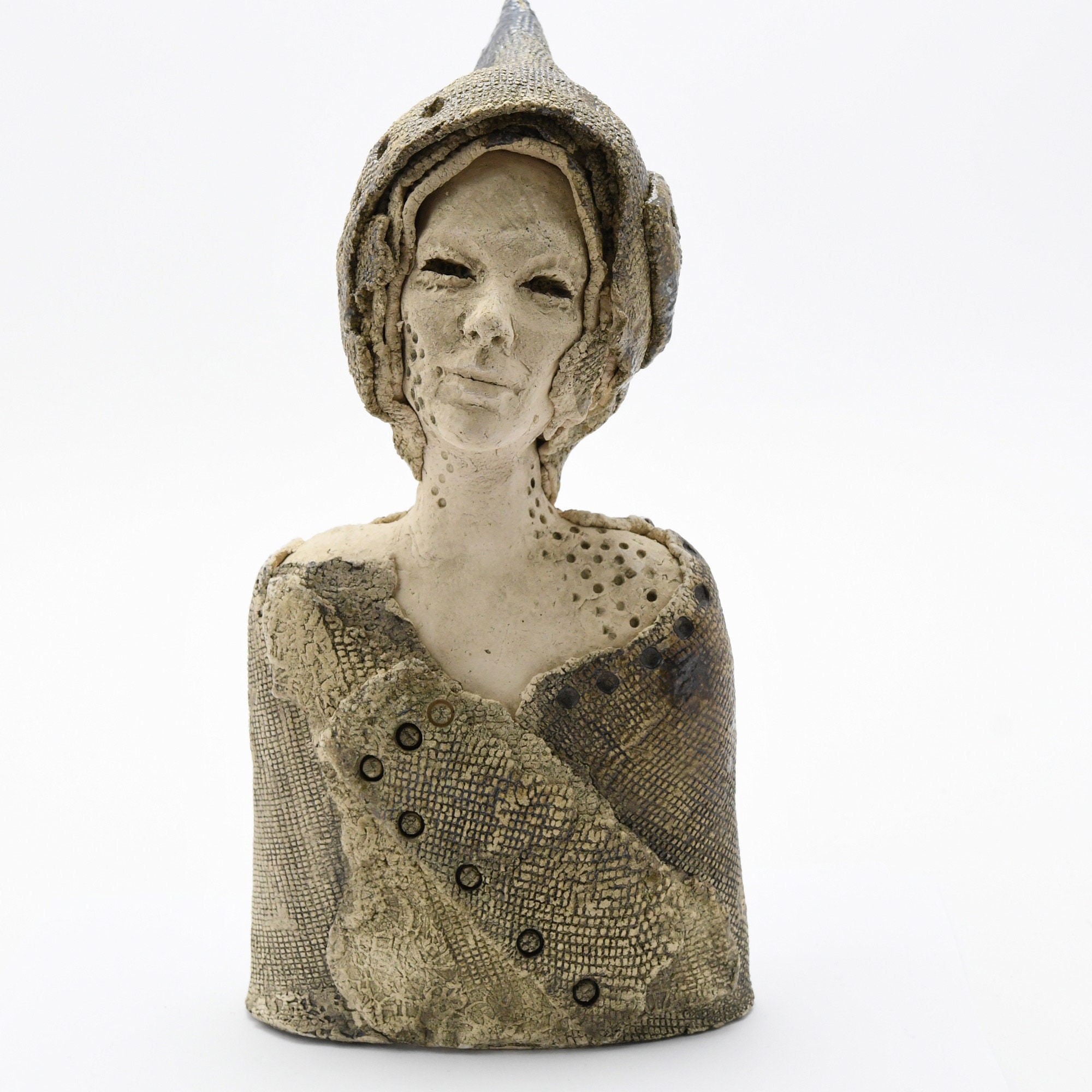 Fine Art Ceramics Ceramic Bust hand made clay sculpture ceramic ...