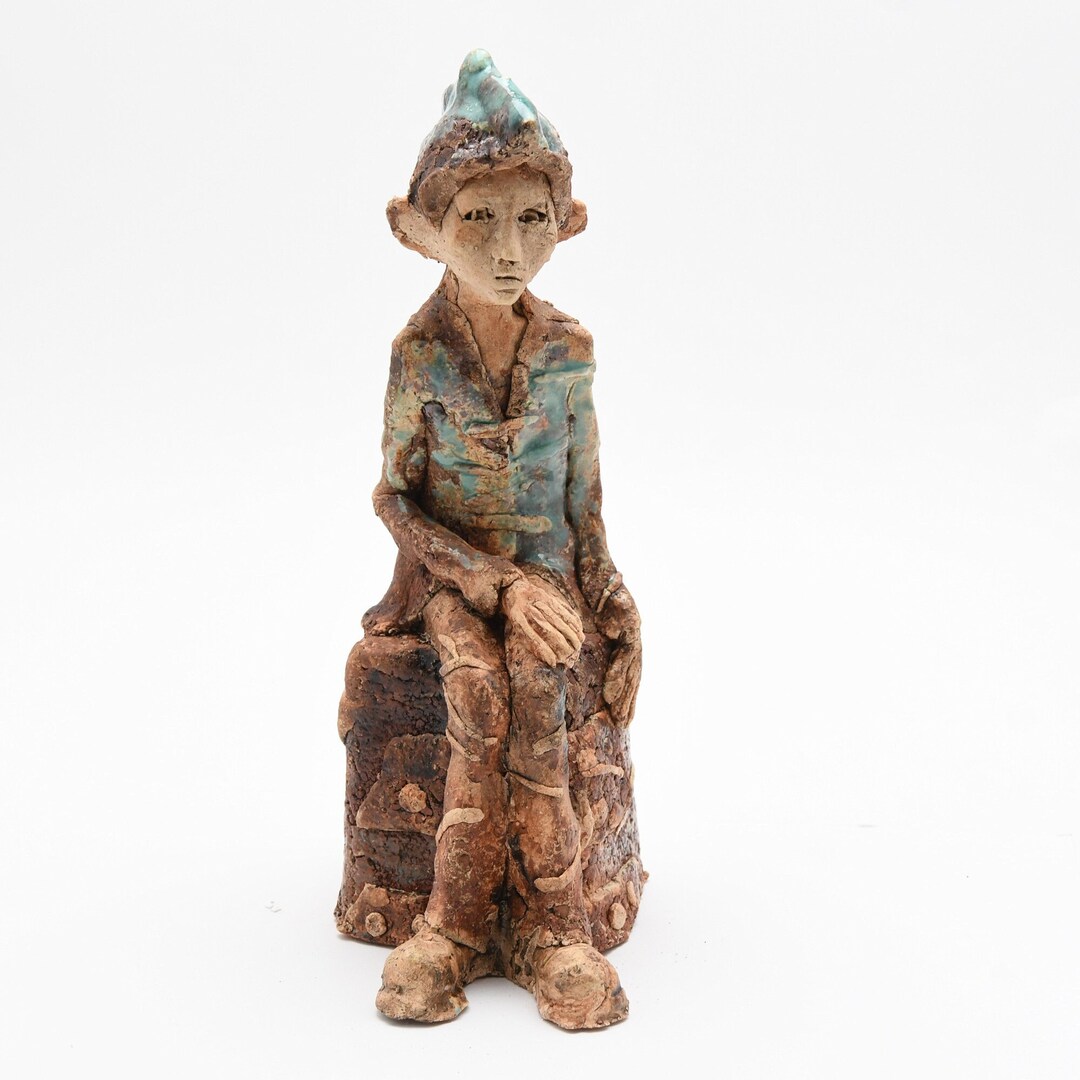 Ceramic Figure, Ceramic Figure , Ceramic Sculpture, Ceramic Art, Hand ...