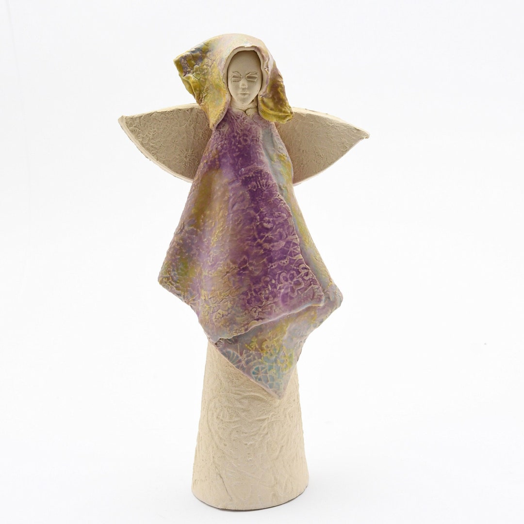Ceramic Angel, Ceramic Angel, Ceramic Sculpture, Sculpture, Ceramic Art ...